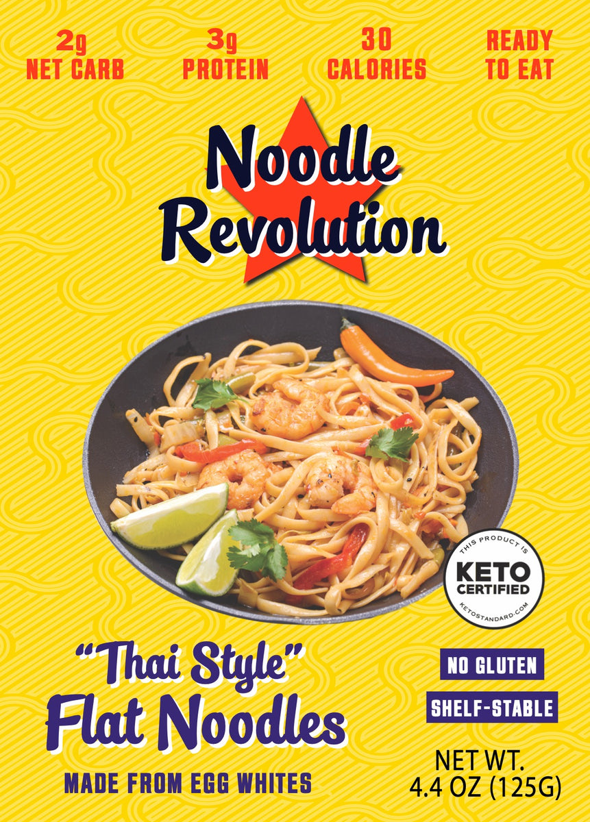 Noodle Revolution Thai Style Flat Noodles – PureTraditions
