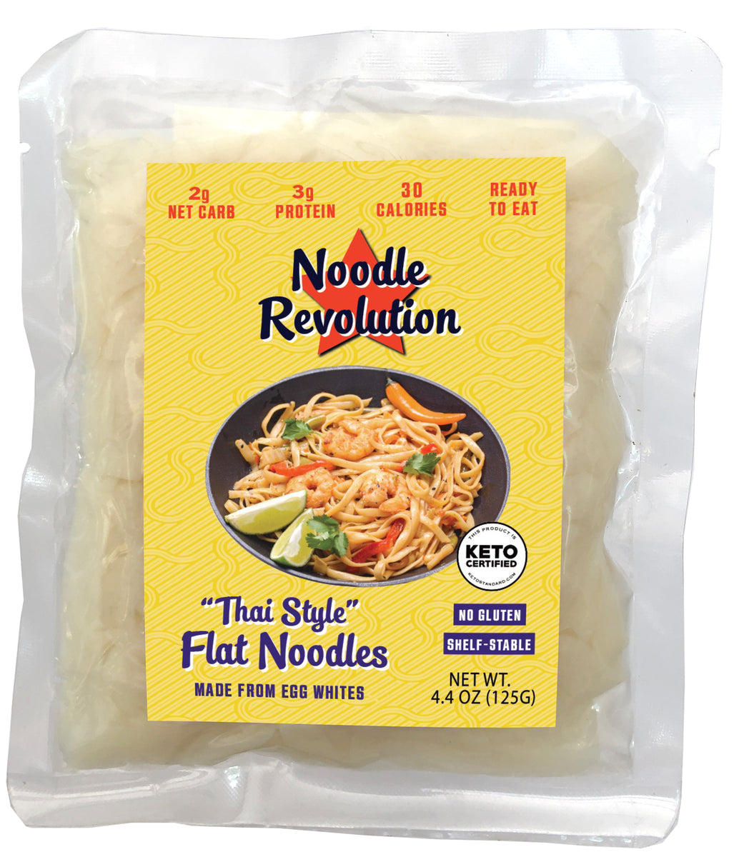 Noodle Revolution Thai Style Flat Noodles – PureTraditions