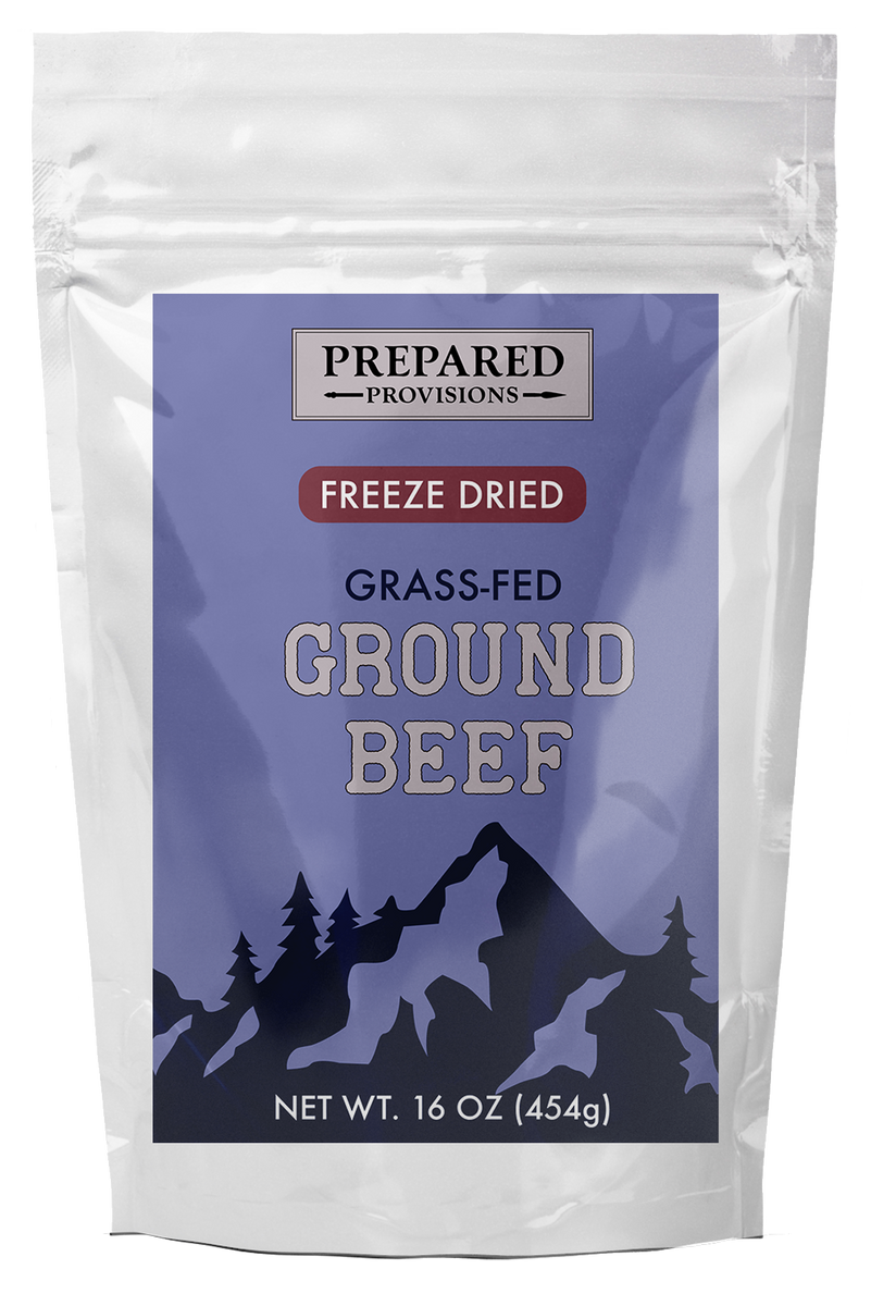Freeze Dried Ground Beef, 100% Grass Fed and Finished – PureTraditions